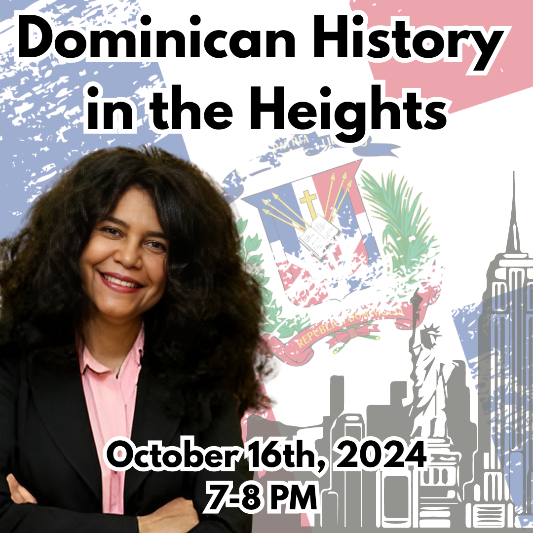 Virtual Parlor Chat: Dominican History in the Heights | Morris-Jumel ...